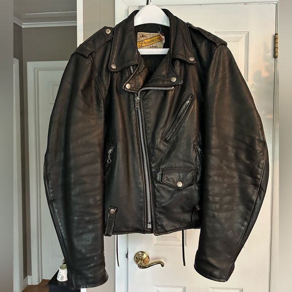 Perfecto by Schott | Jackets & Coats | Vintage Mens Leather Jacket ...